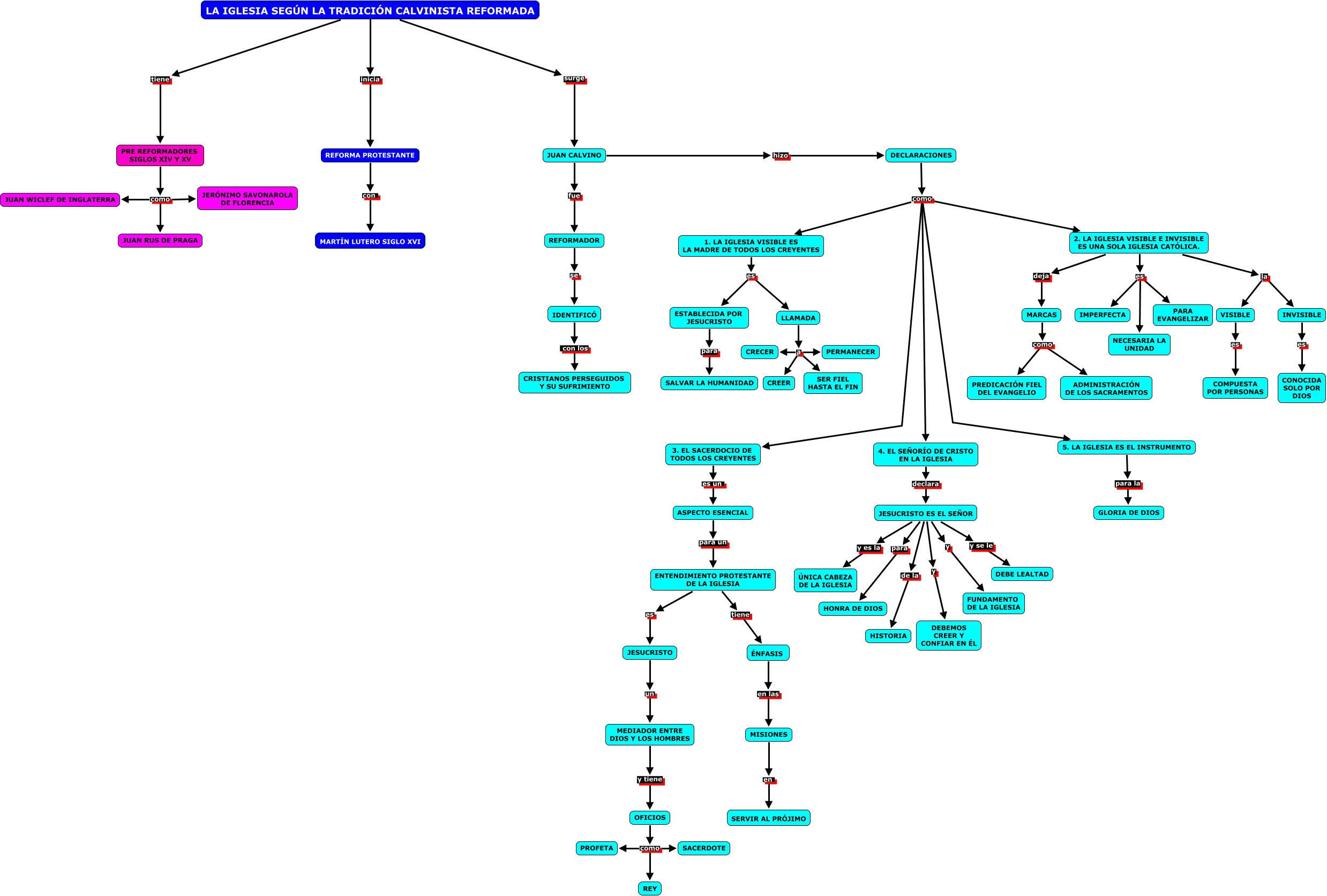 TRADICIÓN CALVINISTA REFORMADA